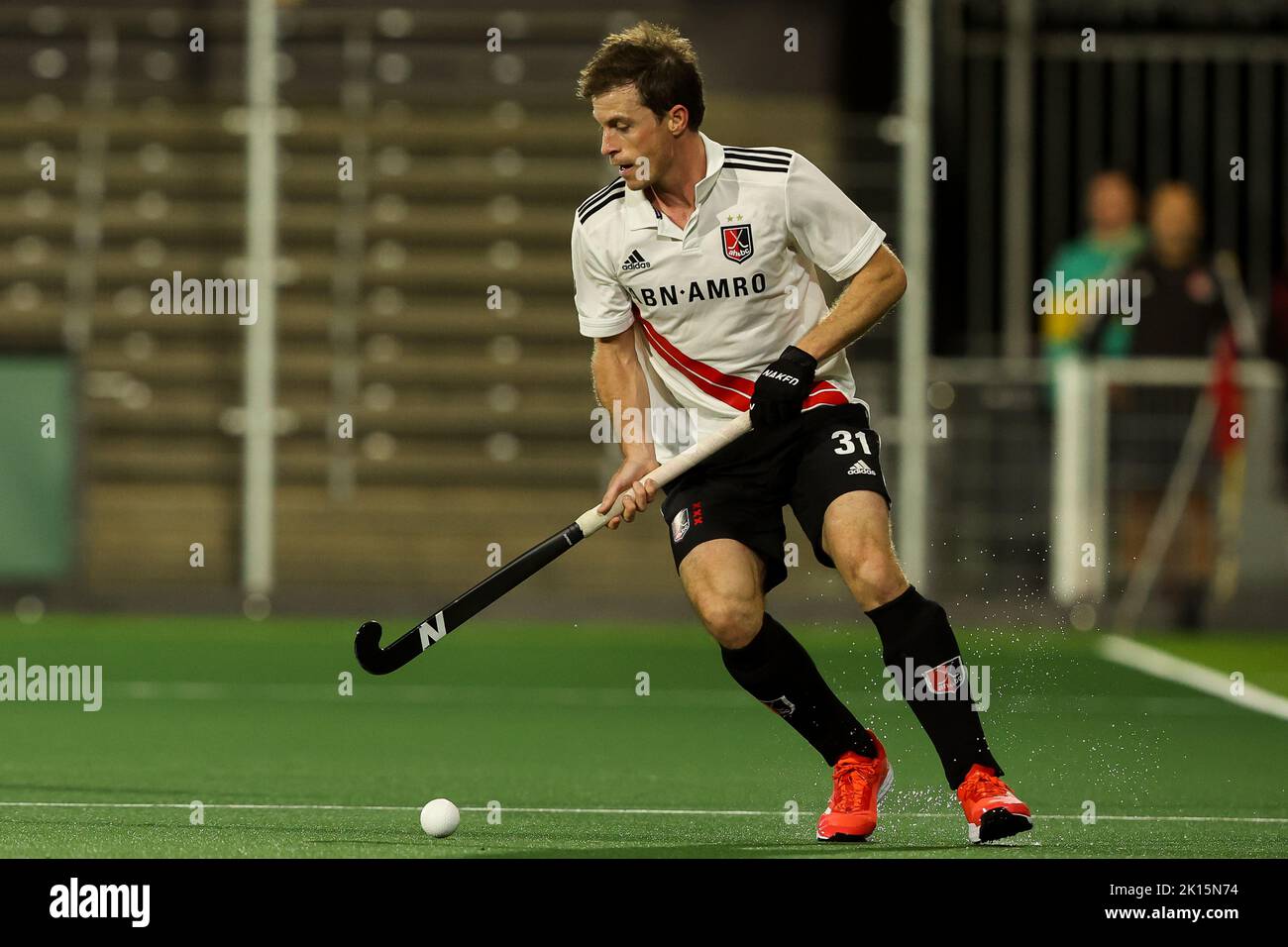 AMSTELVEEN, NETHERLANDS - SEPTEMBER 15: Fergus Kavanagh of Amsterdam H1 ...