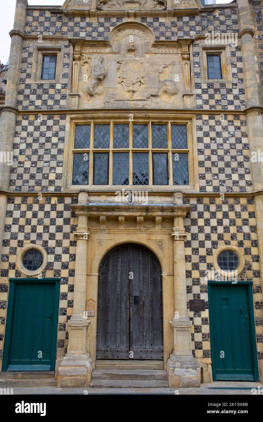 Town Hall and Trinity Guildhall, Queen Street, King's Lynn, Norfolk ...