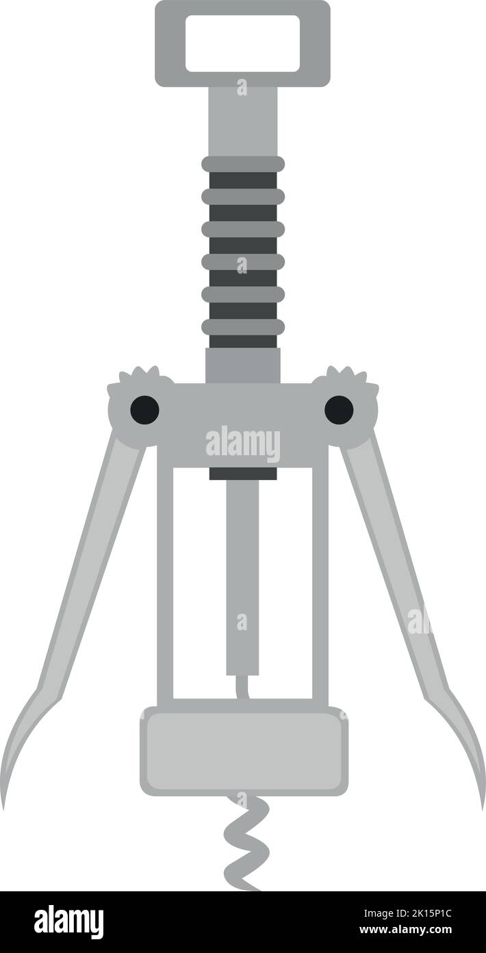 Vector illustration of a corkscrew Stock Vector Image & Art - Alamy