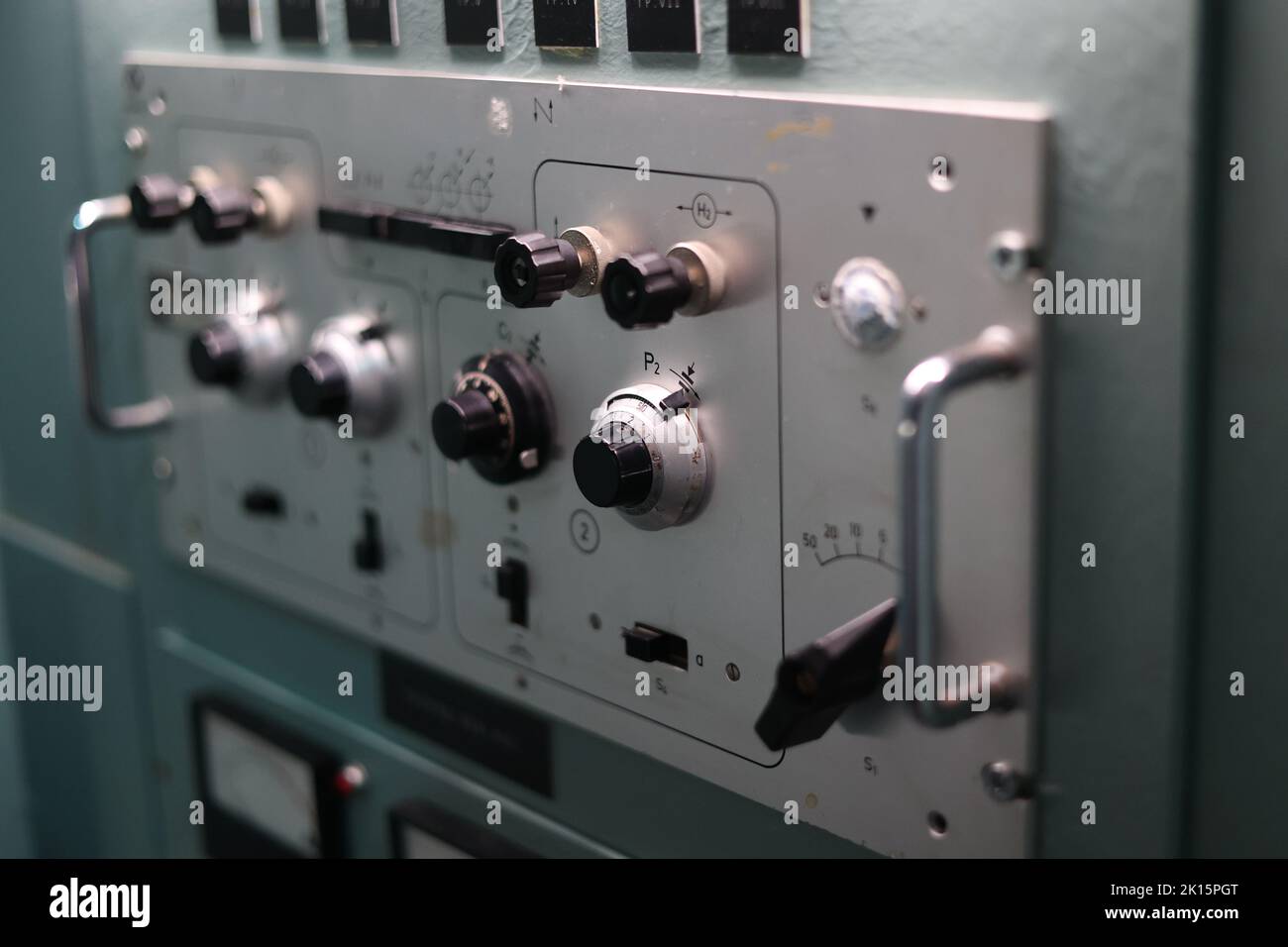 Instrument panel for instrument control of machinery Stock Photo - Alamy