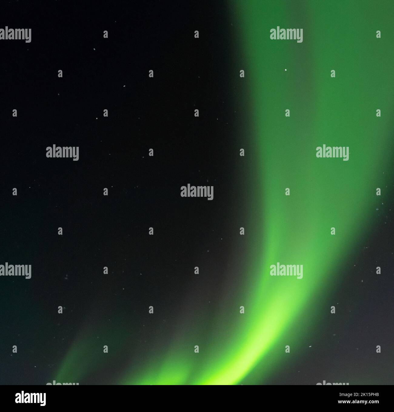 A Scenic view of the Northern Lights during the night Stock Photo - Alamy