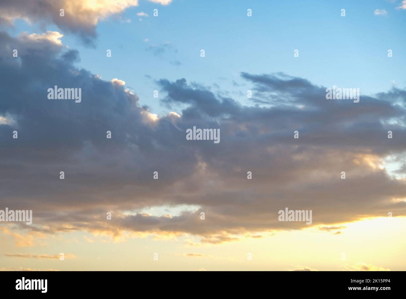 Thunderclouds in sky view hi-res stock photography and images - Alamy