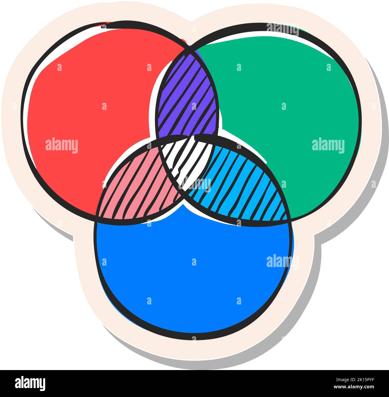 Primary colors in light Stock Vector Images - Alamy