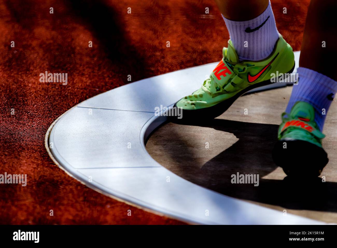 Abstract Track and Field - Shot Put Stock Photo - Alamy