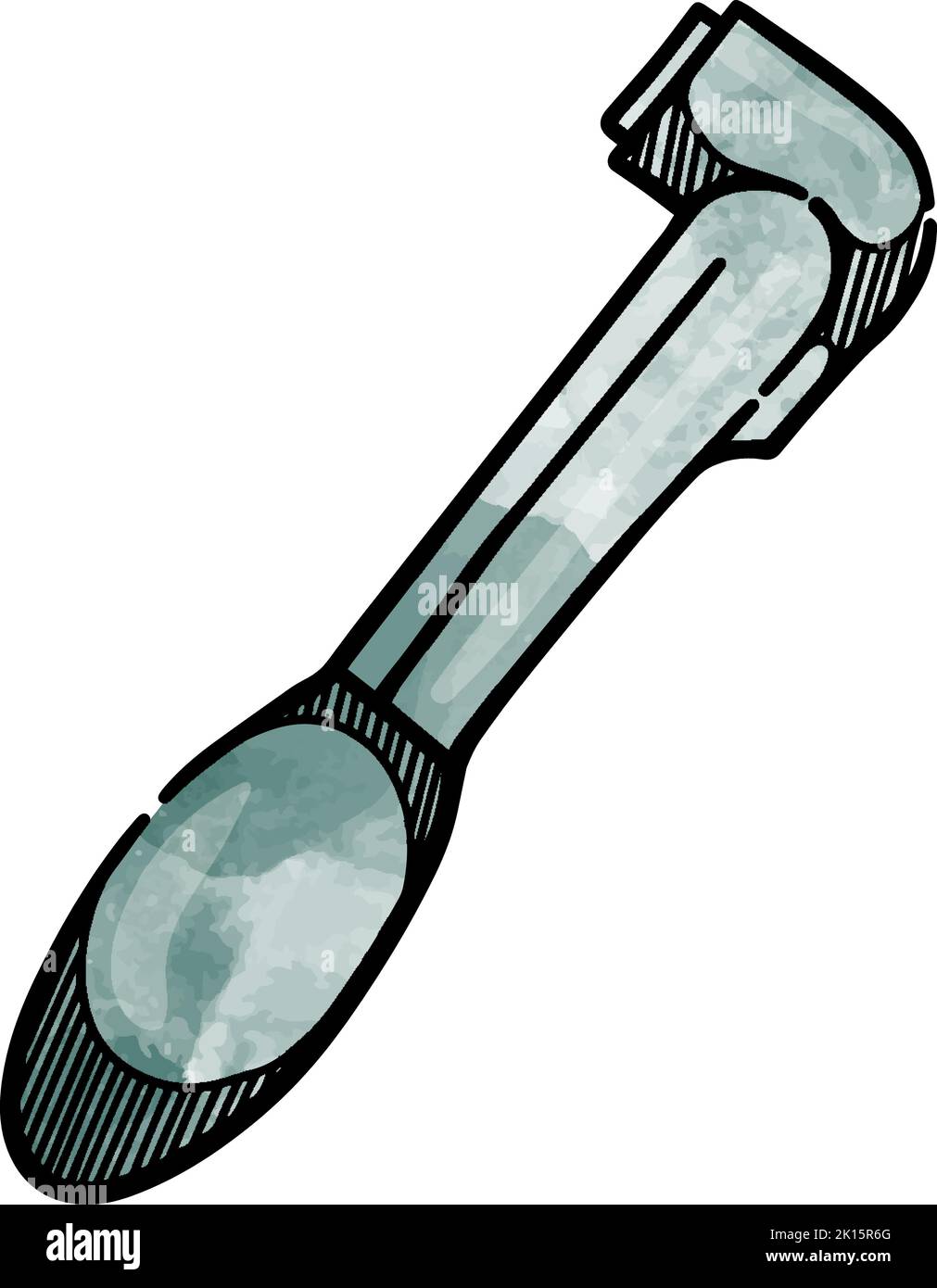 Watercolor style tire inflator icon Stock Vector Image & Art - Alamy
