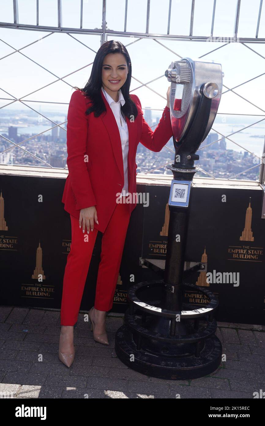 New York, NY, USA. 15th Sep, 2022. Maite Perroni at arrivals for ...
