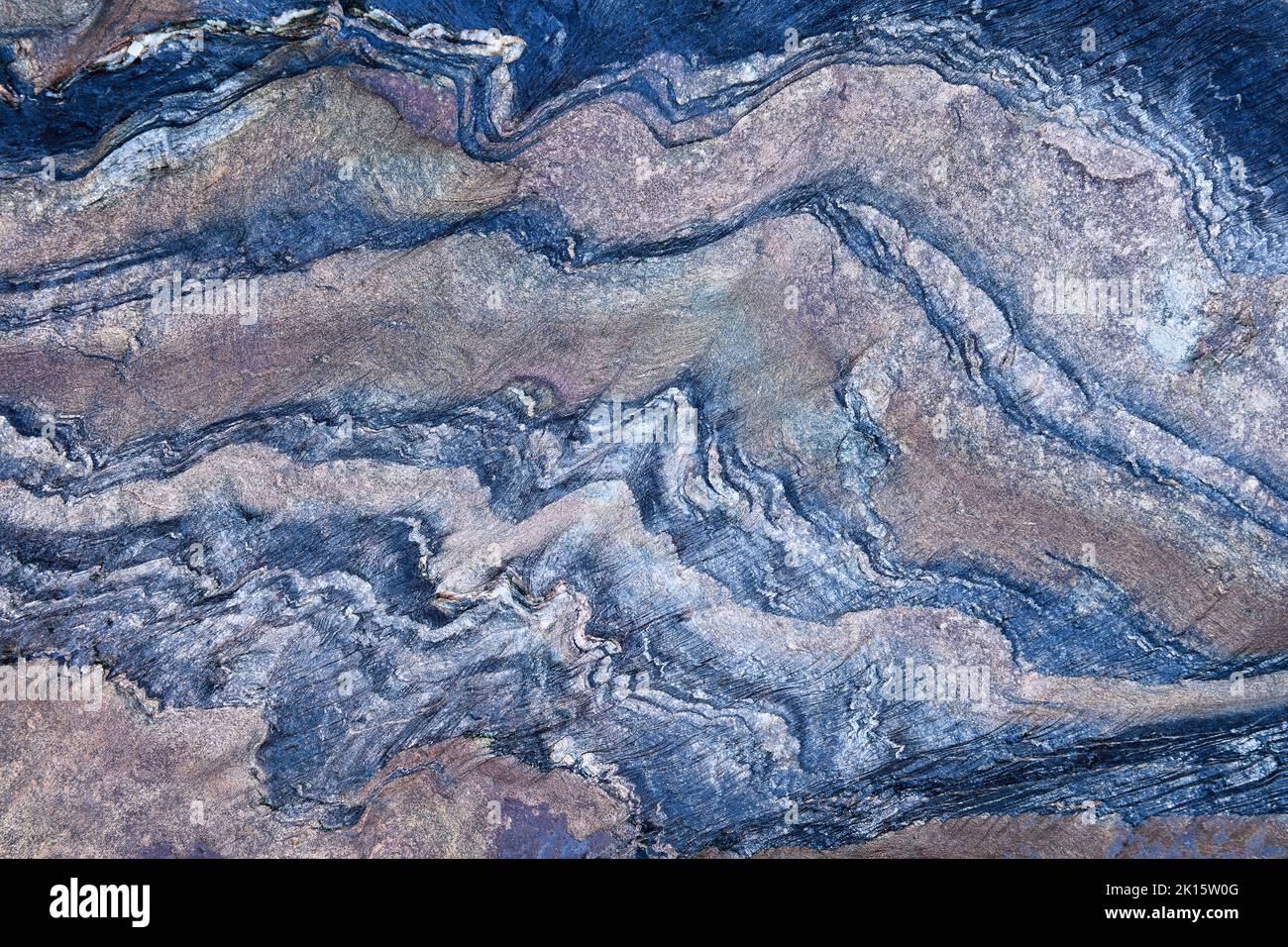 Blue metamorphic rock texture hi-res stock photography and images - Alamy