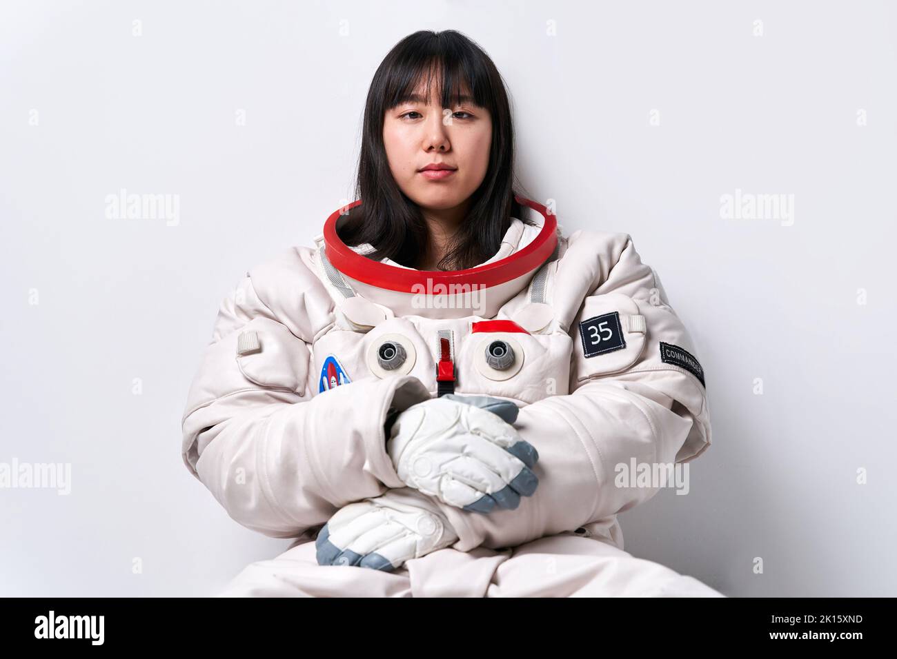 Asian Girls In Space Suits