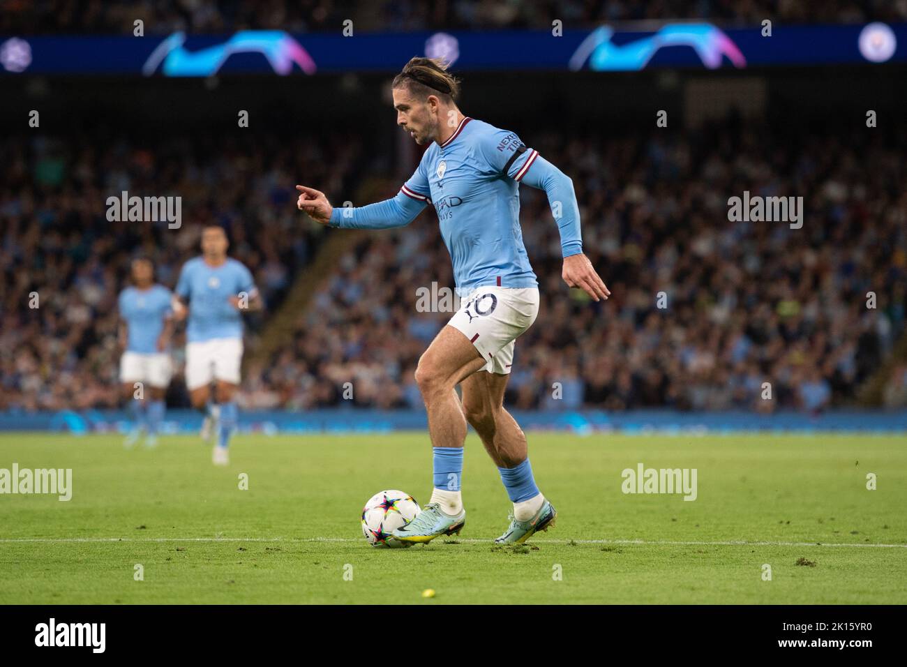 MANCHESTER, ENGLAND - SEPTEMBER 14: Jack Grealish of Manchester City ...