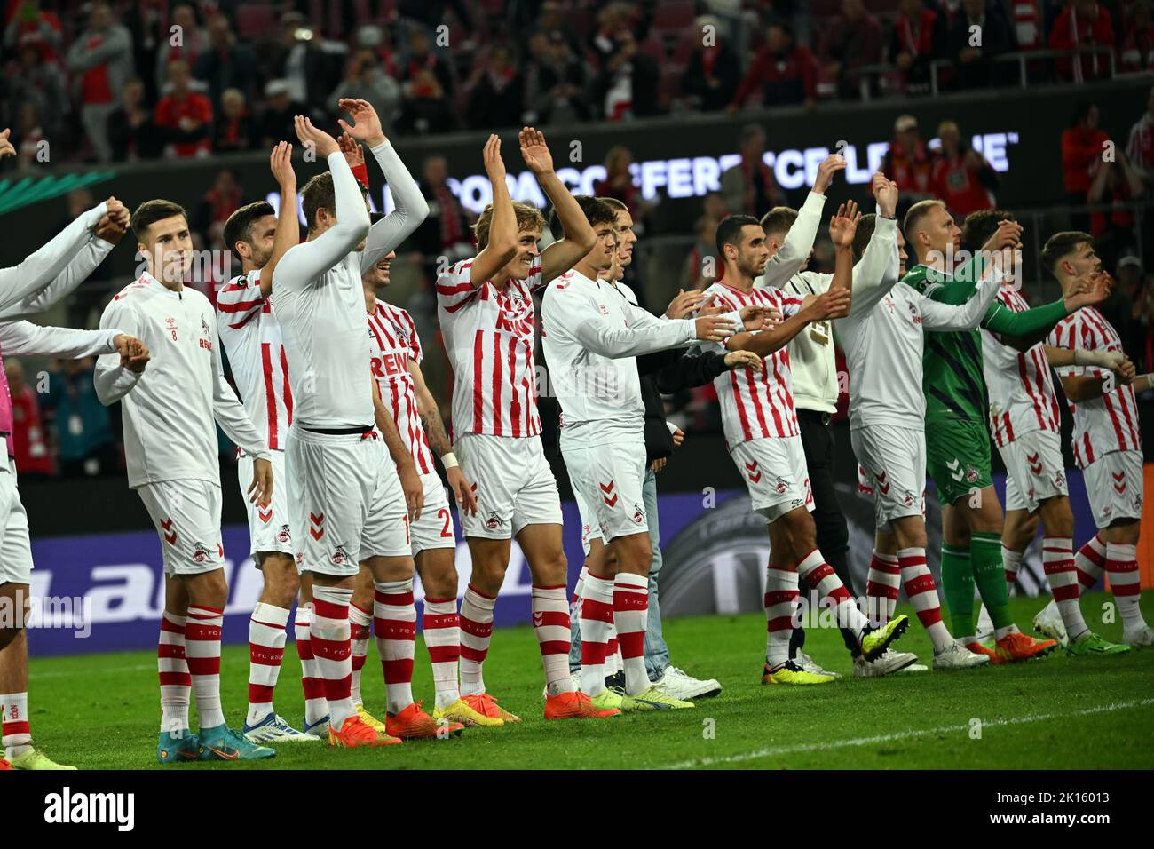 Cologne, Germany. 15th Sep, 2022. Soccer: UEFA Europa Conference League ...