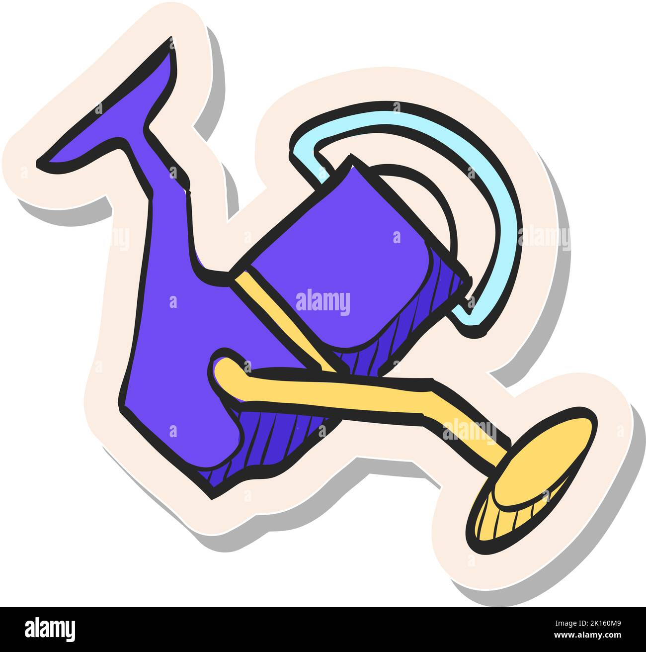 Fisherman icon in cartoon style hi-res stock photography and images - Alamy