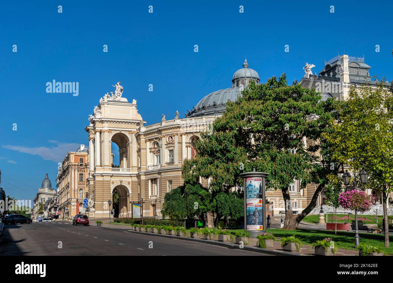 Odessa theater of Opera and Ballet in Ukraine Stock Photo - Alamy