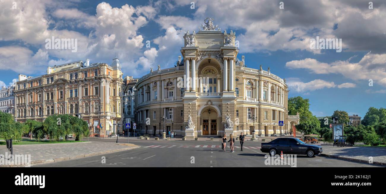Odessa theater of Opera and Ballet in Ukraine Stock Photo - Alamy
