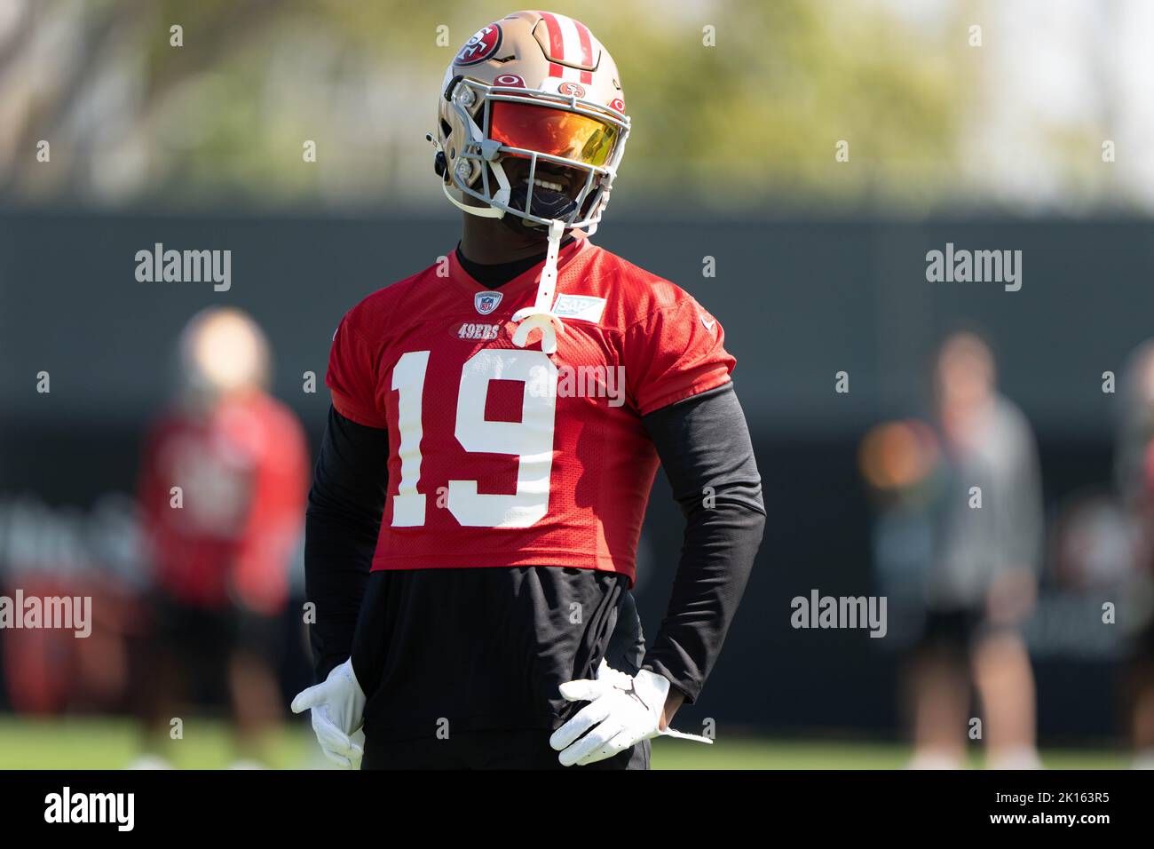 Sep 14, 2022; Santa Clara, California, USA; San Francisco 49ers wide ...