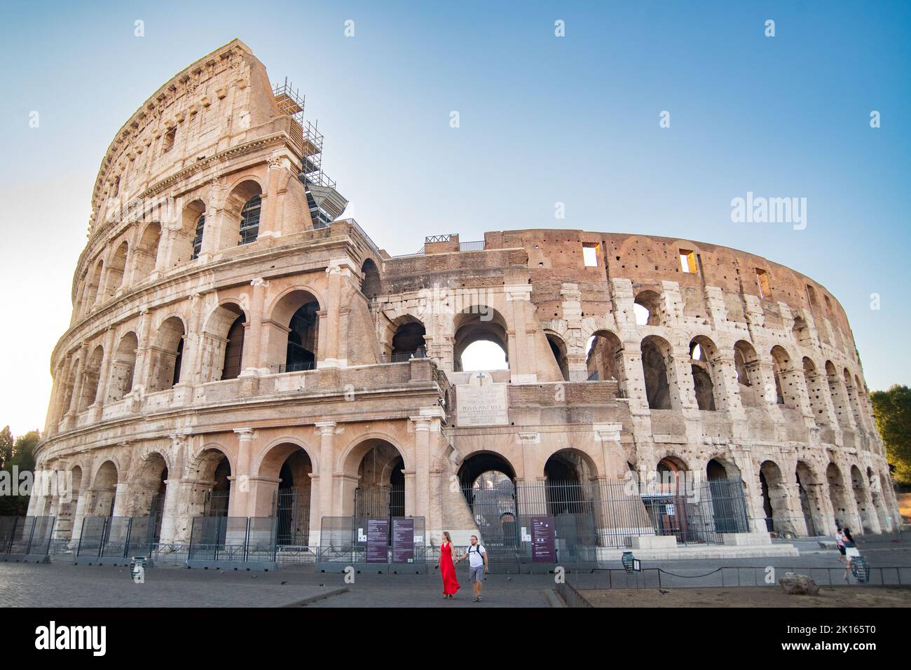 Roman colosseum historical site Rome - historic Italy tourism and ...