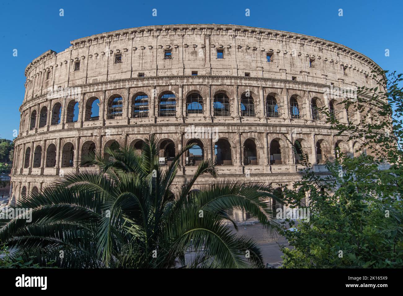 Roman colosseum historical site Rome - historic tourism and sightseeing ...
