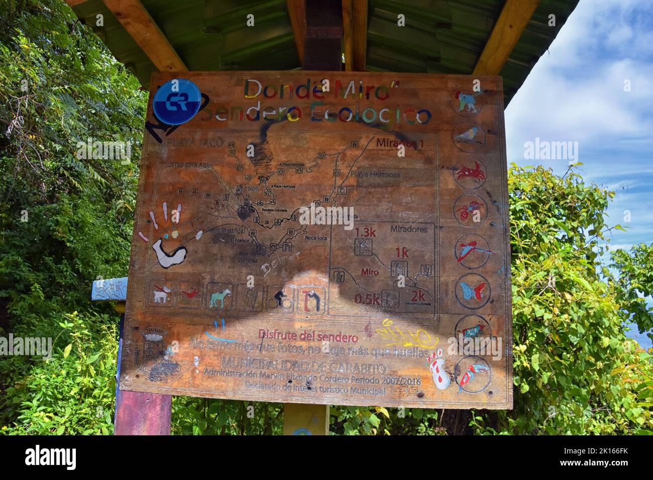 El Miro Ruins, hiking trail views, abandoned mansion, declared ...