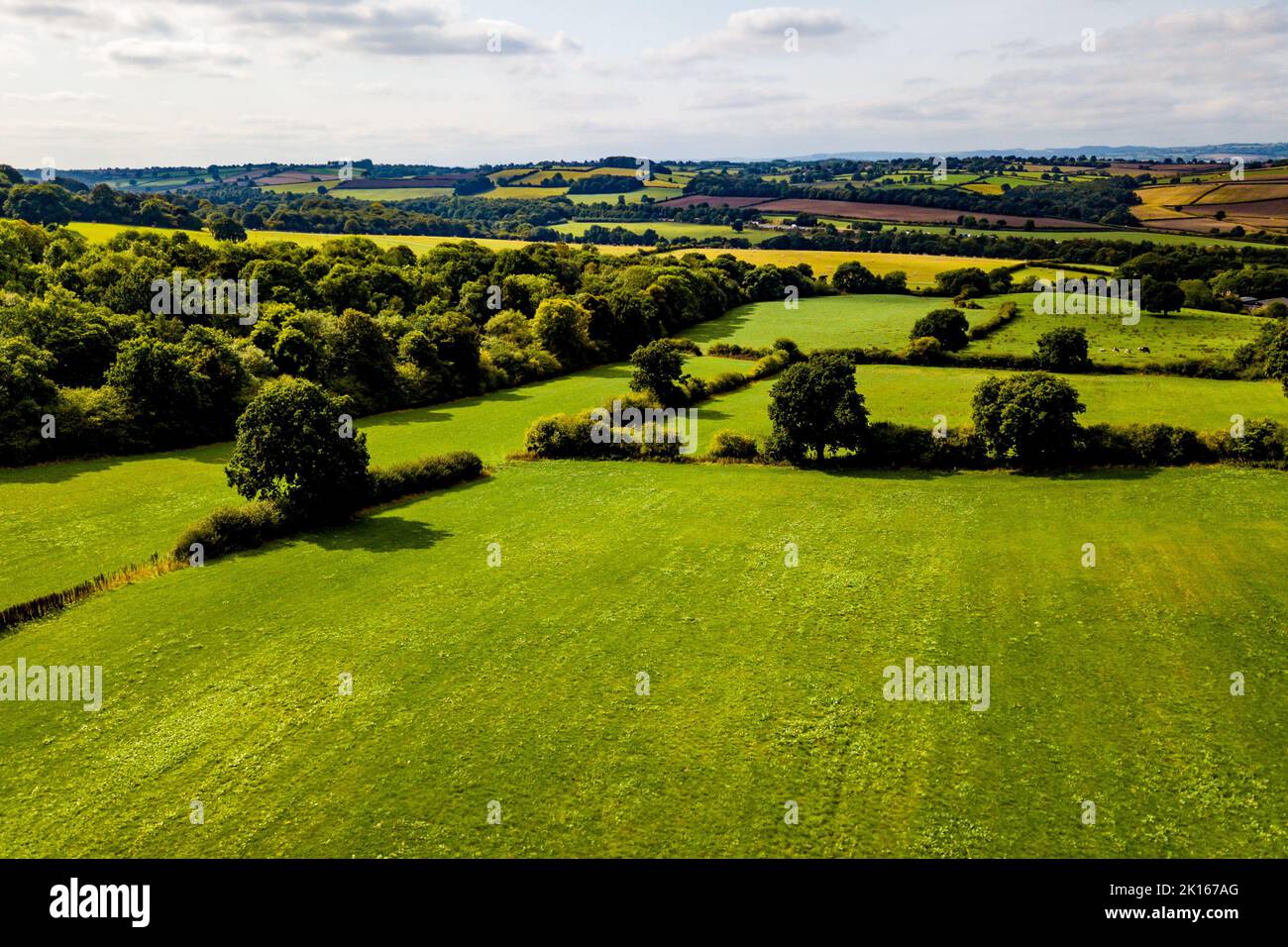Aerial view country side view hi-res stock photography and images - Alamy
