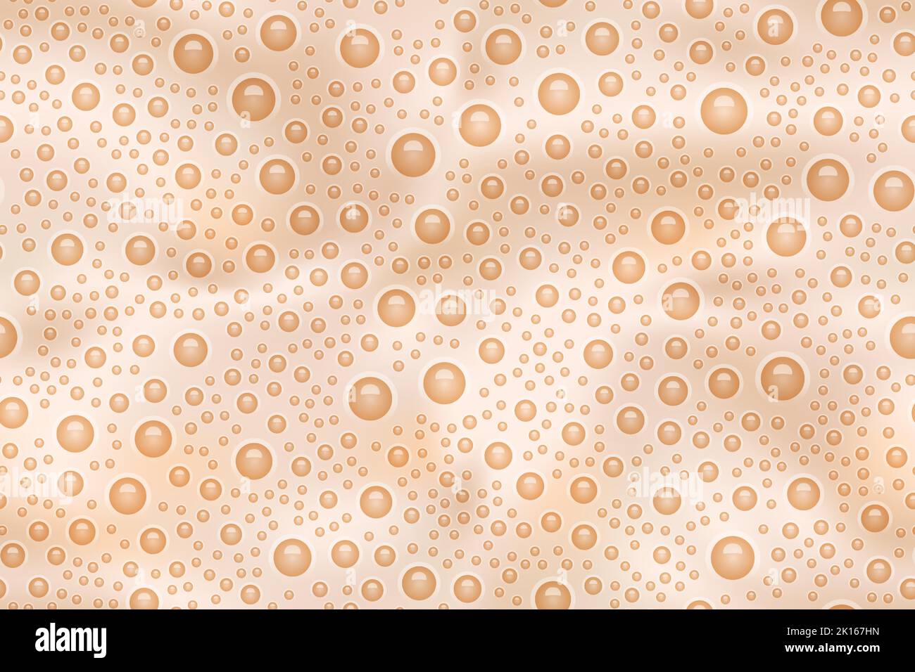Beige seamless pattern with milkshake texture top view. Abstract vector ...