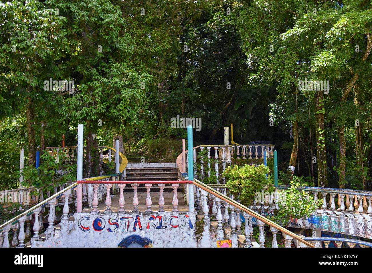 El Miro Ruins, hiking trail views, abandoned mansion, declared ...