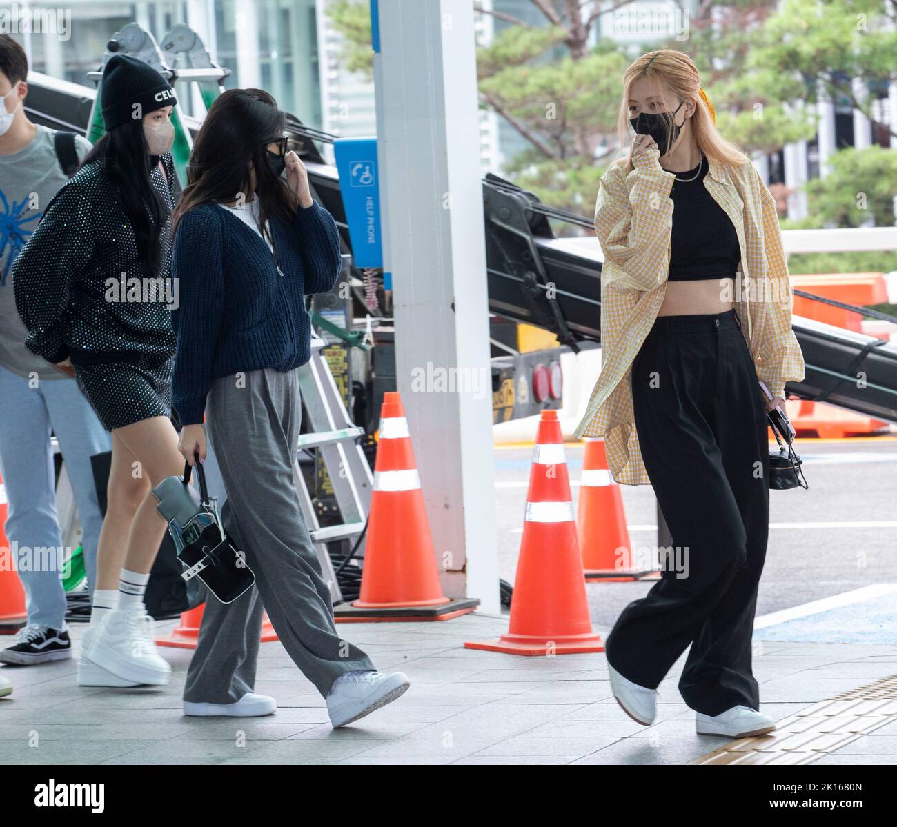 Seoul, South Korea. 15th Sep, 2022. (L to R) Thai rapper, singer Lisa ...
