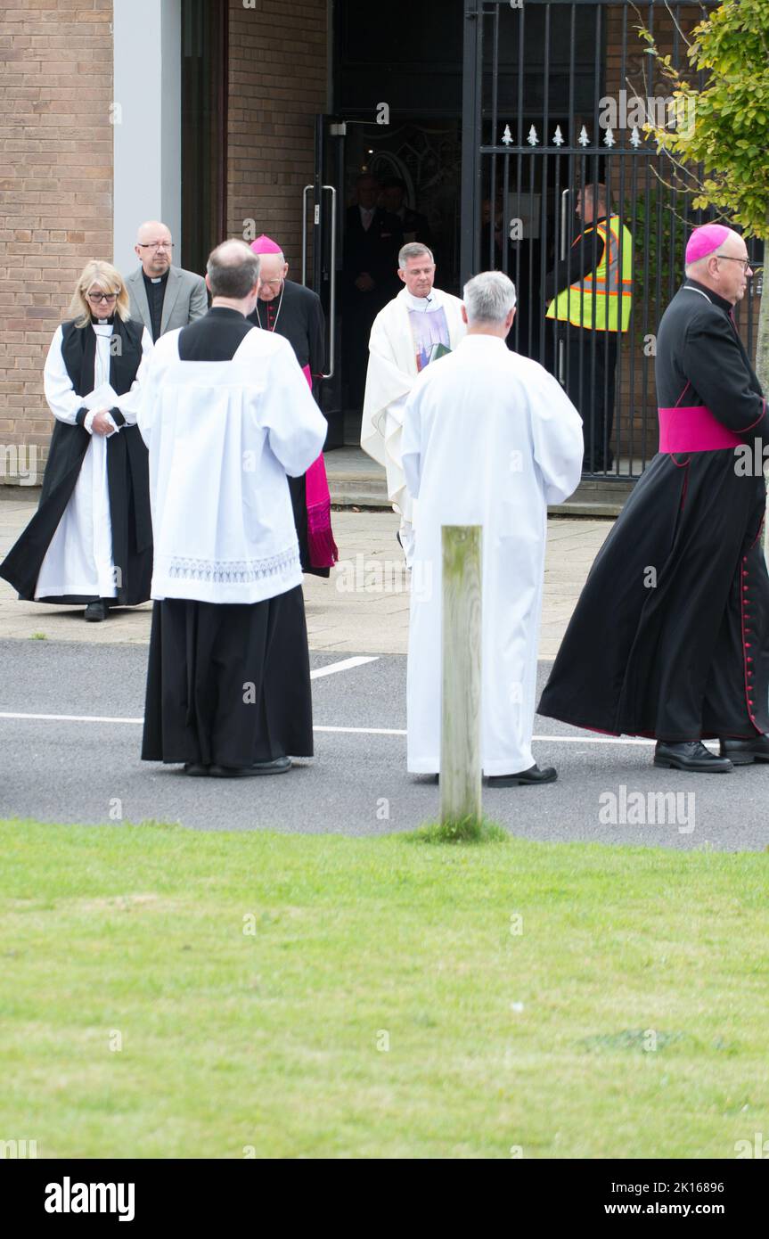 Dovecot, UK. 15th Sep, 2022. September 15, 2022: The funeral of Olivia ...