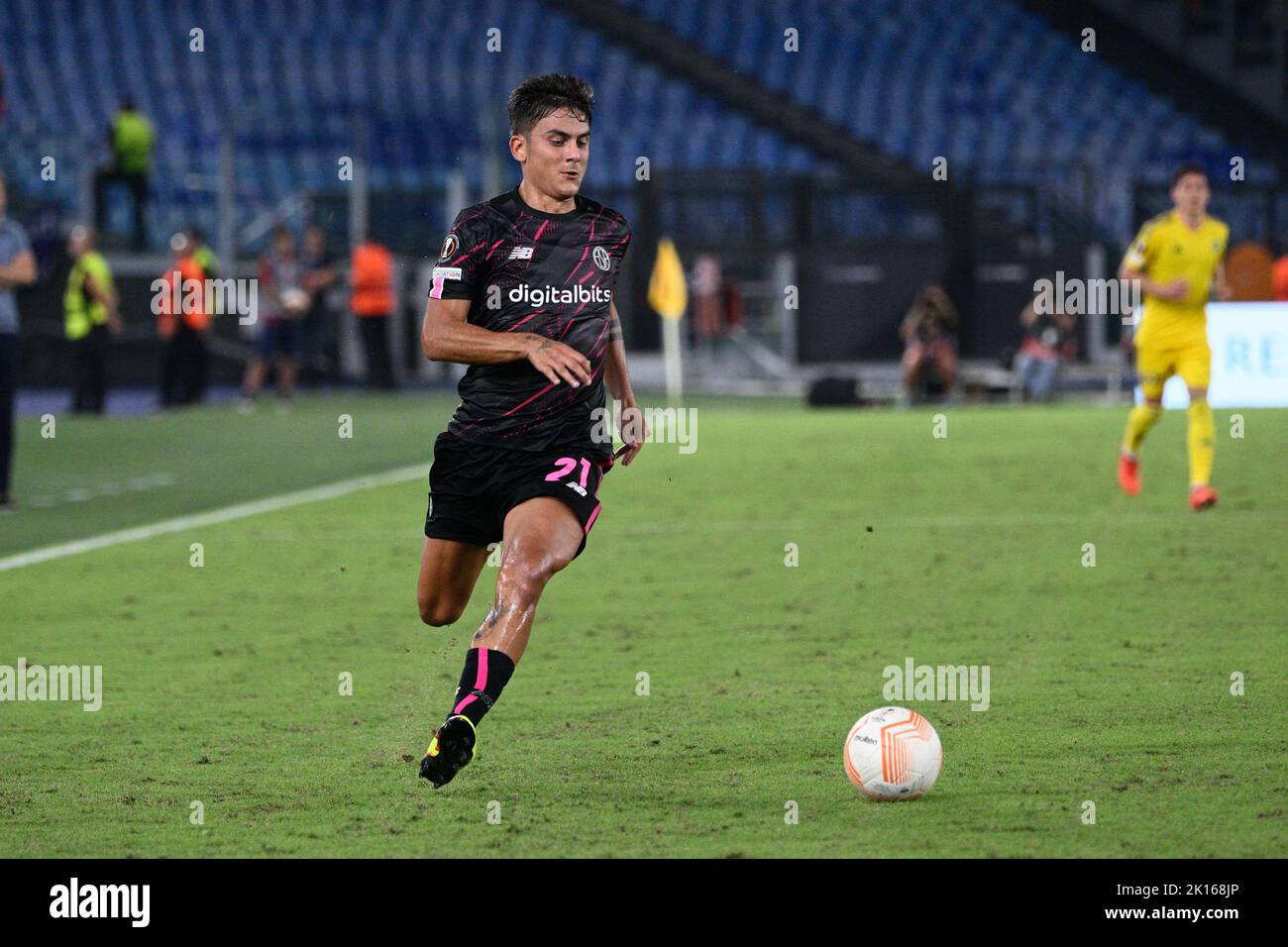 Rome, Italy. 15th Sep, 2022. Paulo Dybala (AS Roma) during the UEFA Europa League 2022-2023 ...