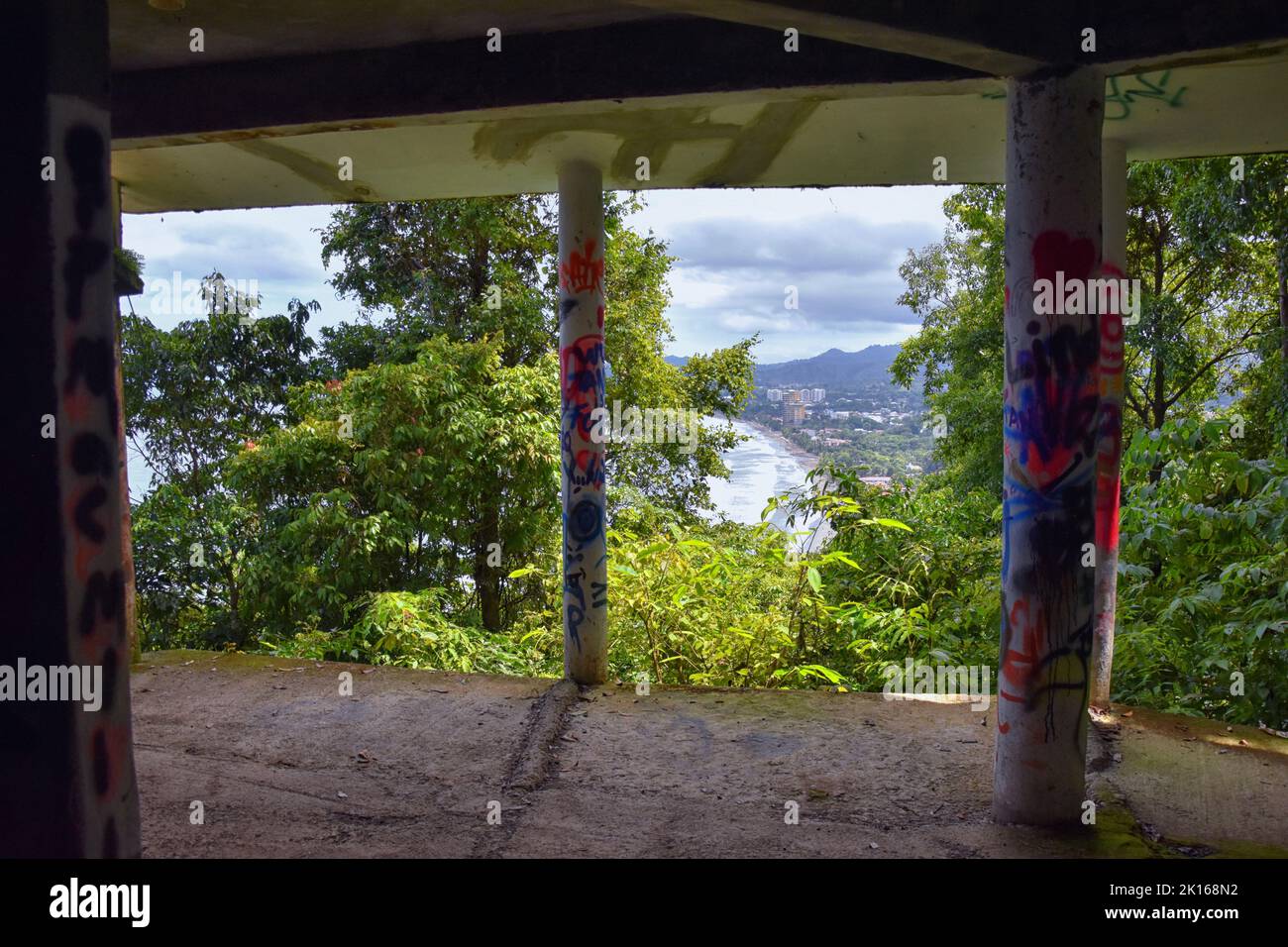 El Miro Ruins, hiking trail views, abandoned mansion, declared ...