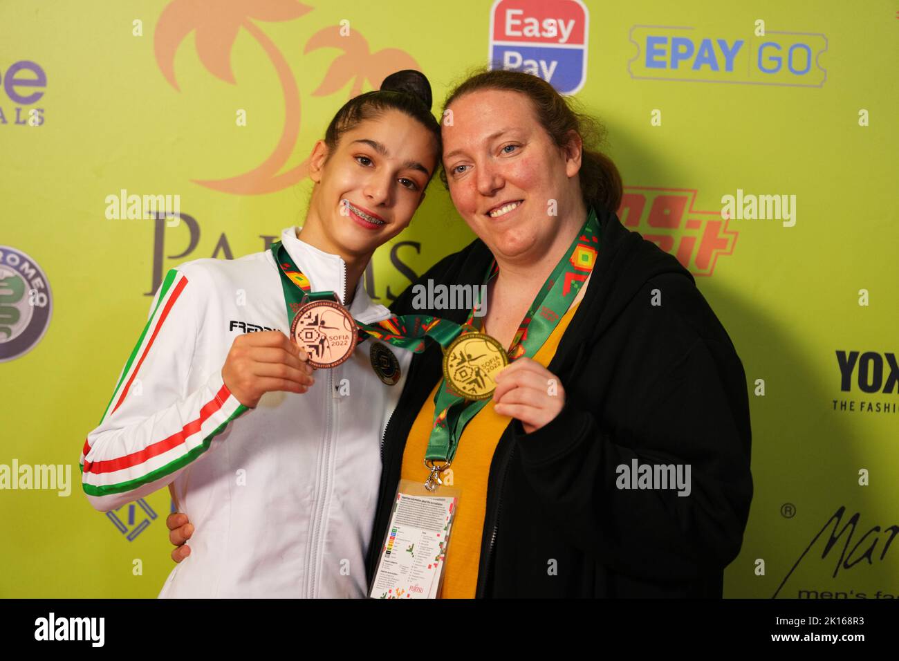Sofia, Bulgaria, September 15, 2022, Raffaeli Sofia Gold Medal Ribbon ...