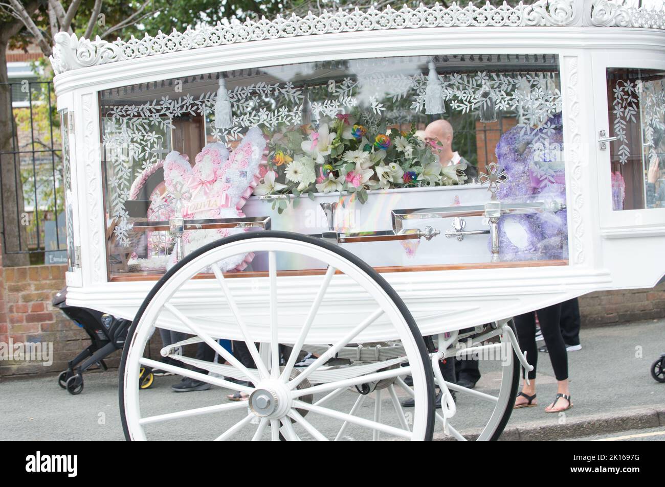 Dovecot, UK. 15th Sep, 2022. September 15, 2022: The funeral of Olivia ...