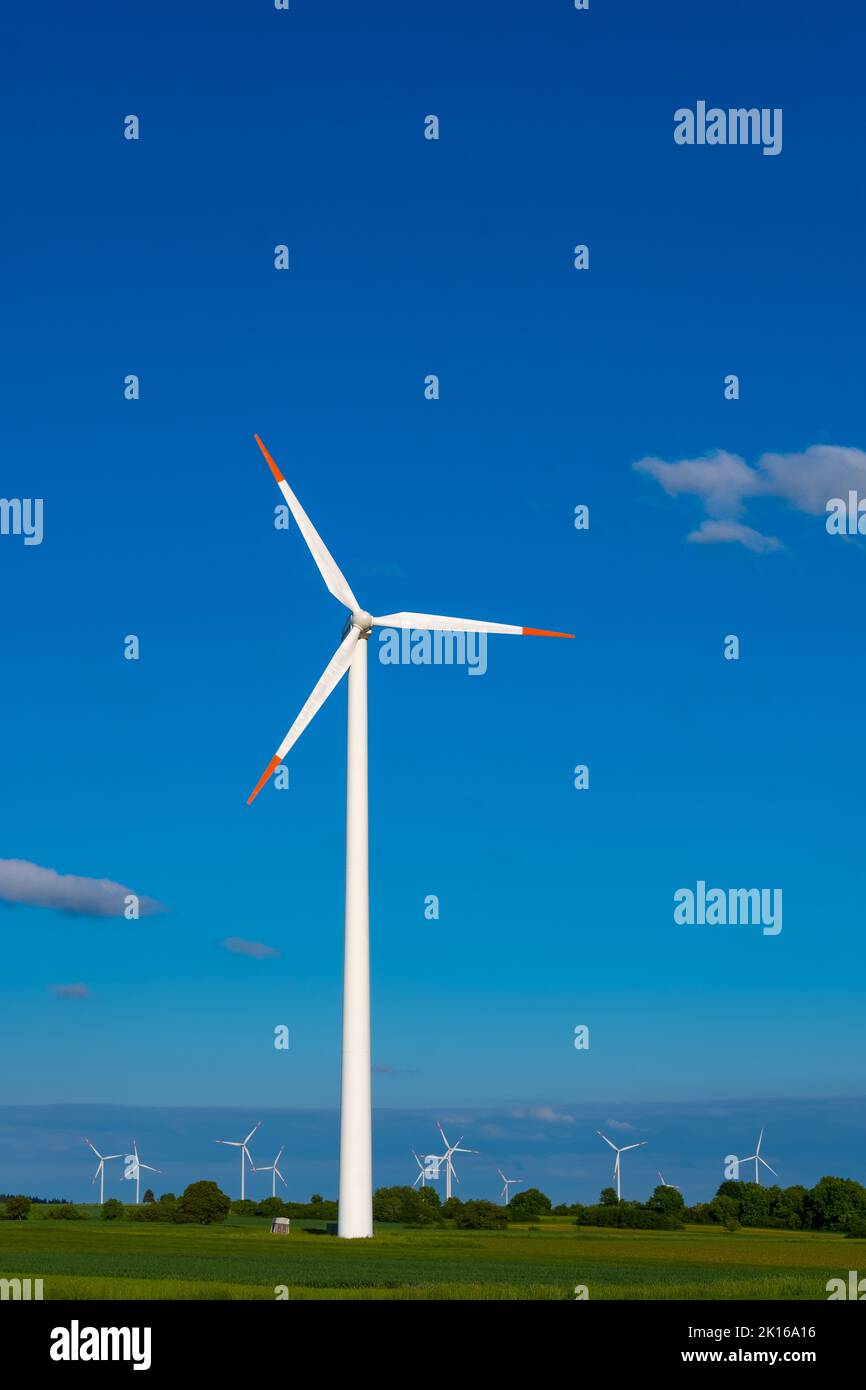 Wind generators .Alternative energy sources.Environmentally friendly ...