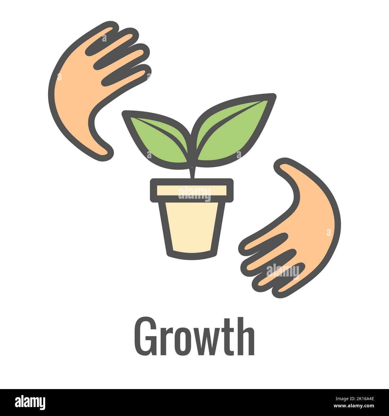 Core Values Icon Showing a Mission or Vision Aspect Stock Vector Image ...