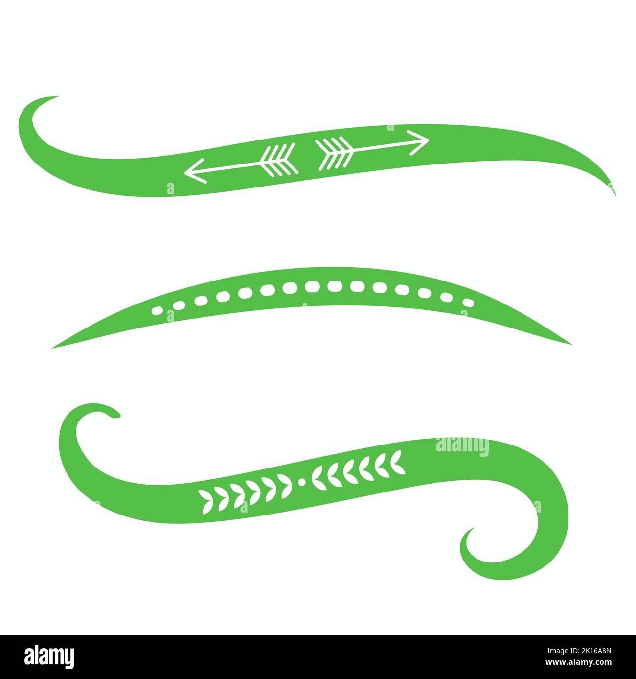 Green Swirls Swash Logo Ornament Design Stock Vector Image & Art - Alamy
