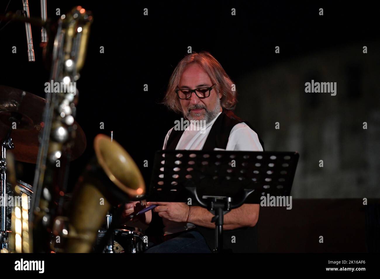 September 14, 2022, Rome, Italy: Mimmo Campanale during the concert â ...