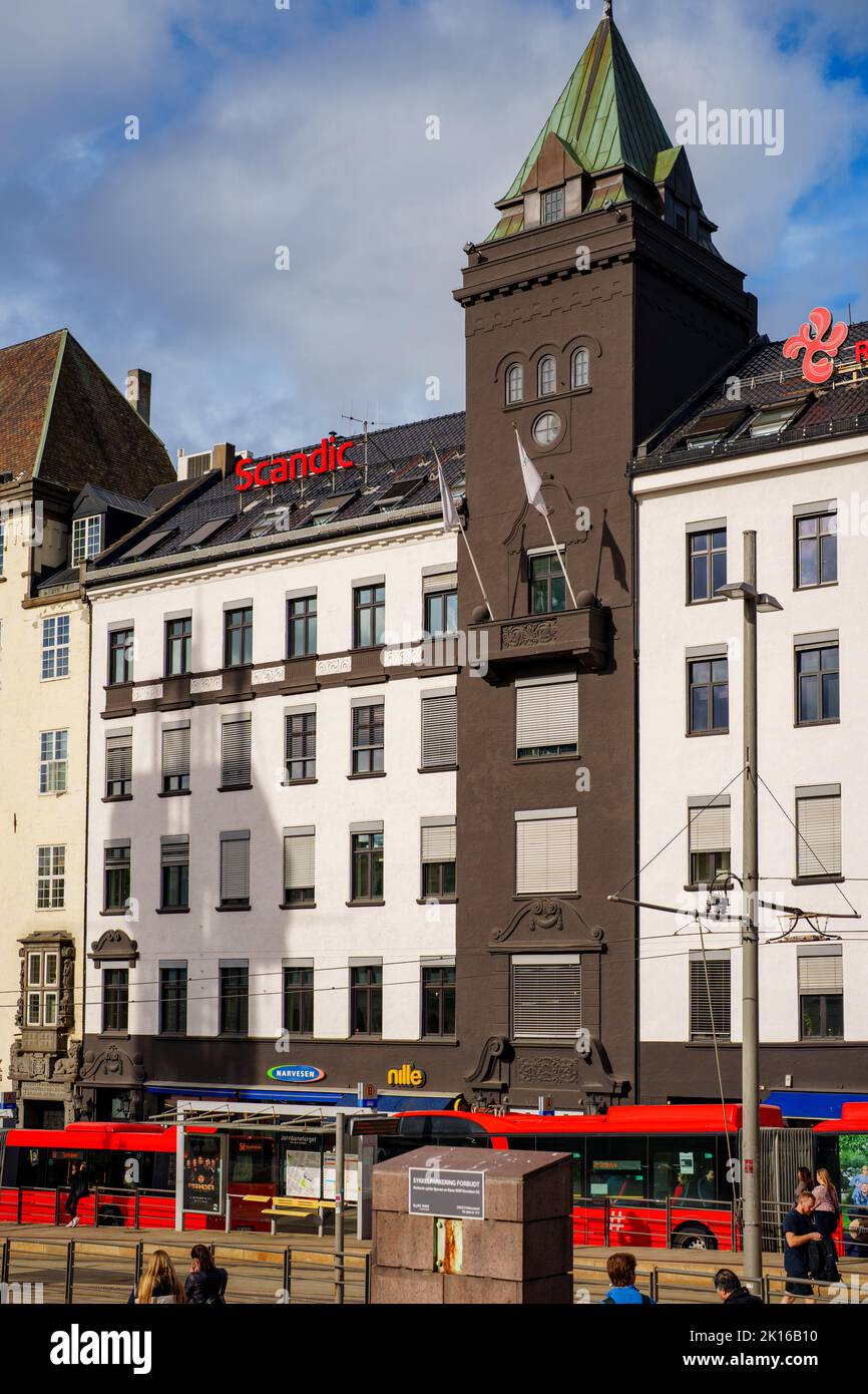 Scandic Building Oslo Norway Stock Photo - Alamy