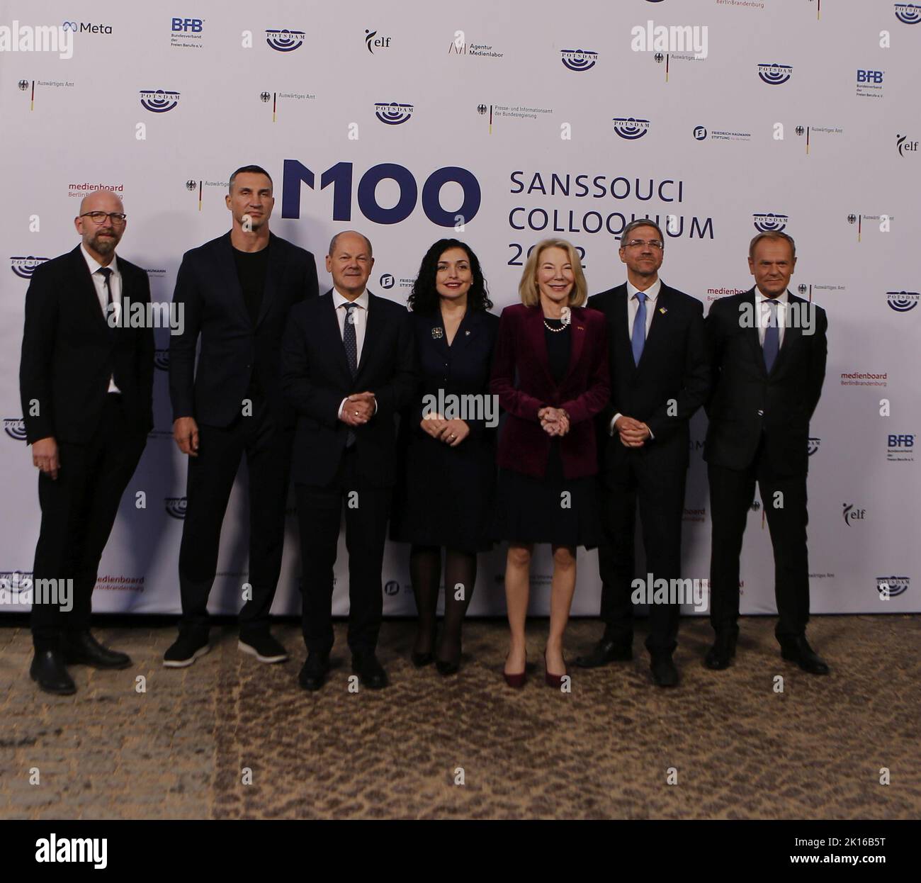 Potsdam, Germany. 15th Sep, 2022. Brandenburg: M100 Media Award to the ...