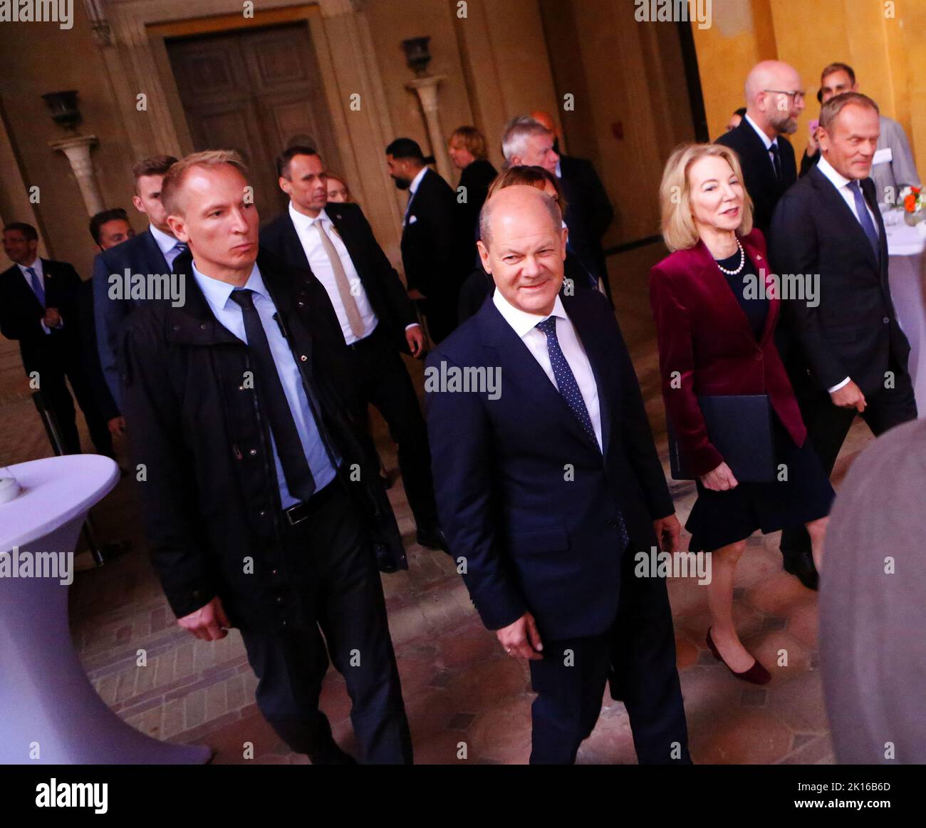 Potsdam, Germany. 15th Sep, 2022. Brandenburg: M100 Media Award to the ...