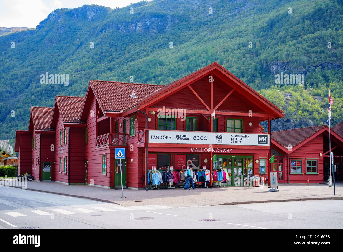 Mall of Norway in Flam Stock Photo - Alamy