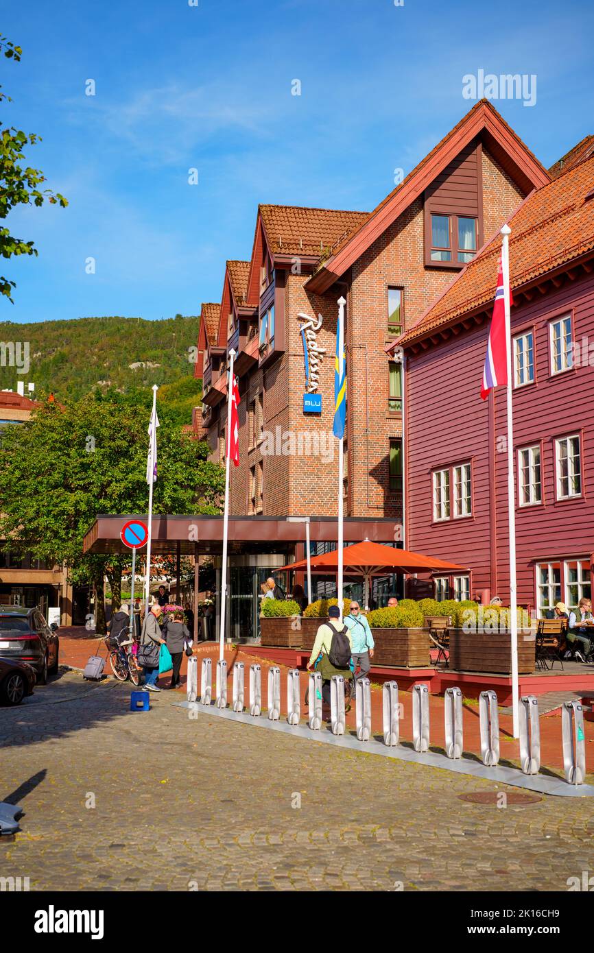 Radisson Blu Royal Hotel Bergen Norway Stock Photo - Alamy
