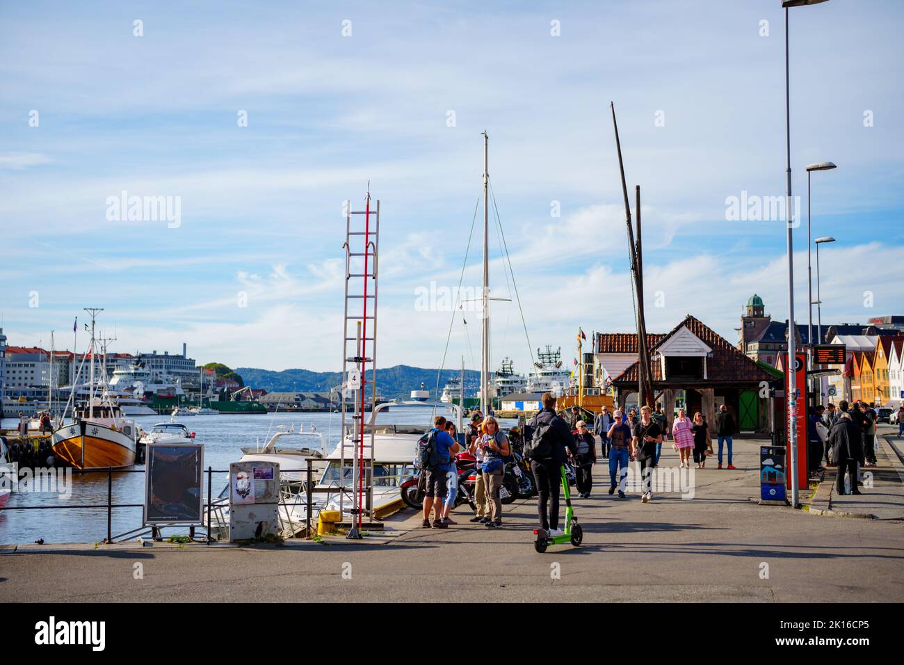 Port of Bergen Norway Stock Photo - Alamy