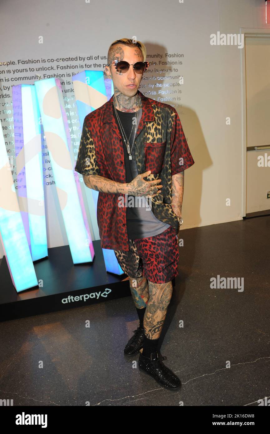 Chris Lavish at New York Fashion Week 2022 September - photos by Nadja ...