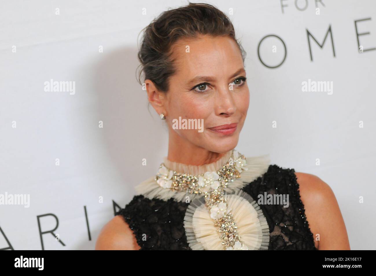 New York, USA. 15th Sep, 2022. Christy Turlington attends the Kering ...