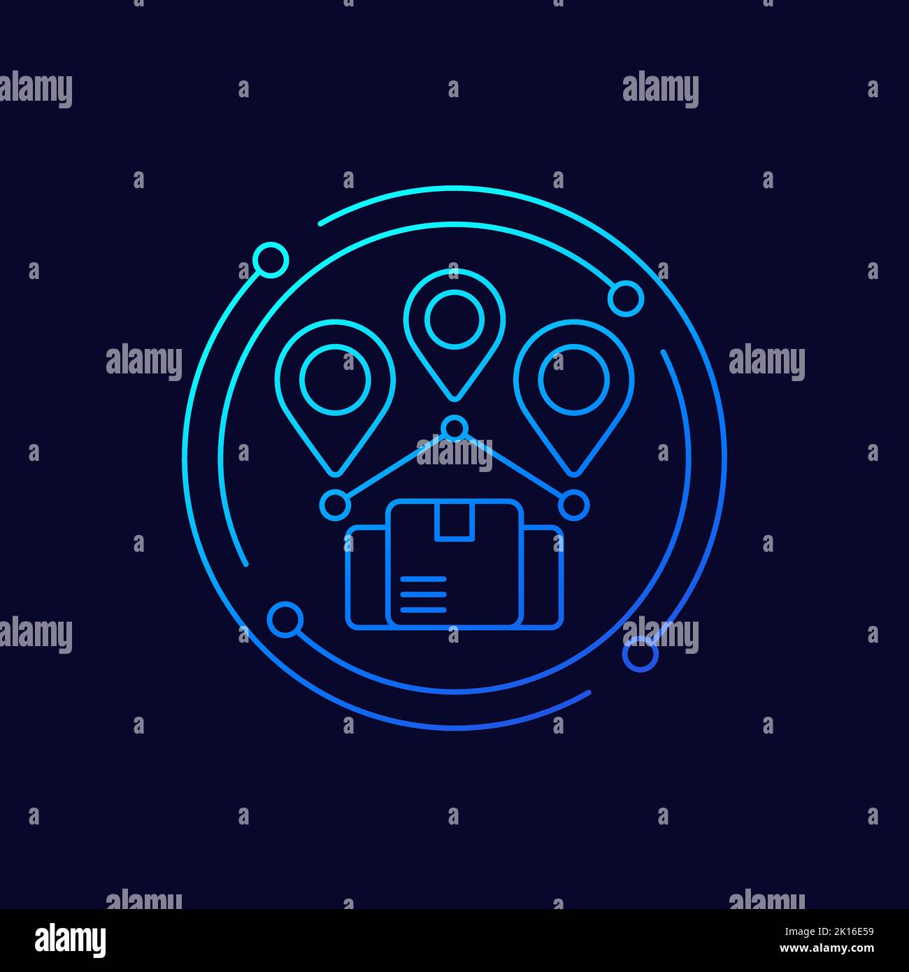 Fulfillment destination Stock Vector Images - Alamy
