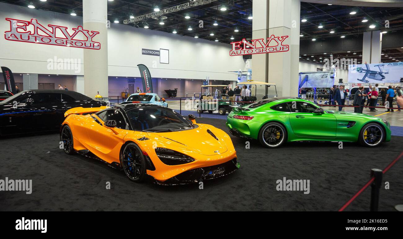 August 14, 2022, Detroit, Michigan, USA: ENVY Auto Group shows off ...