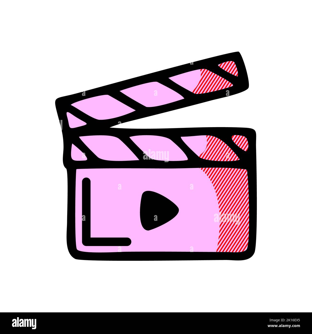 movie icon isolated on white background from tab bar and settings ...