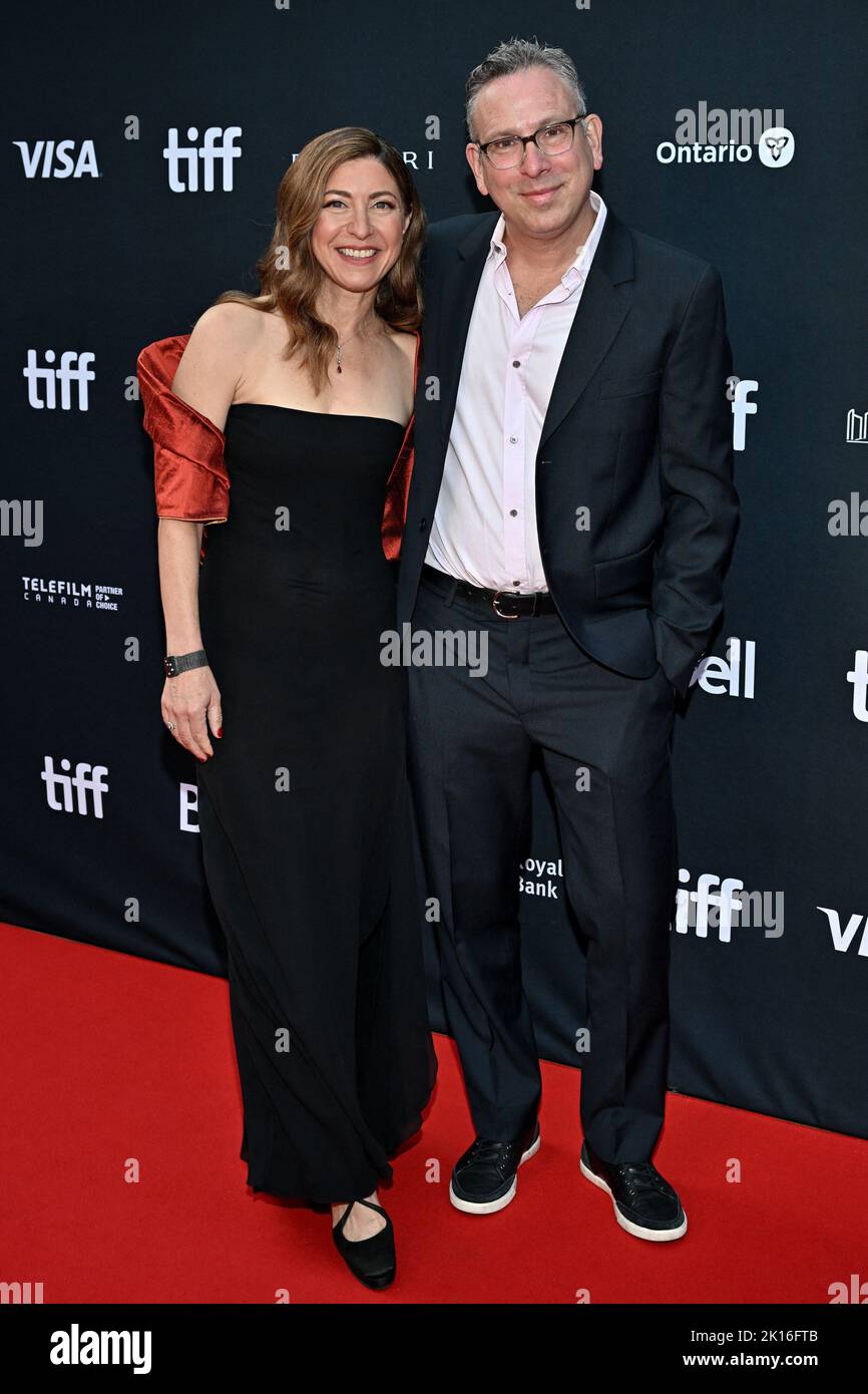 Toronto, Canada. 15th Sep, 2022. Eden Wurmfeld, Justin Schein attends ...