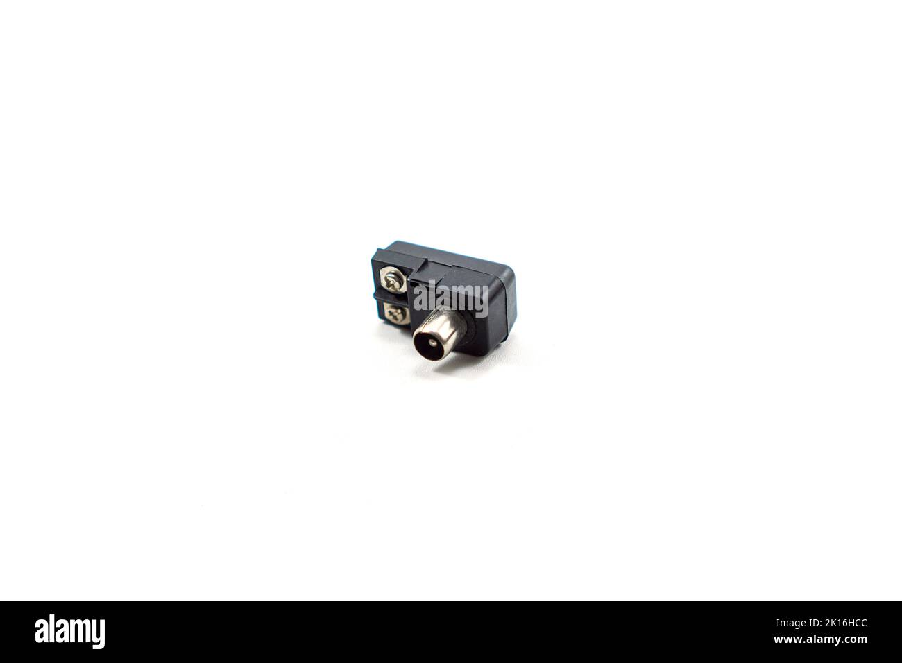 small antenna used in analog tv to catch local tv broadcasts isolated ...