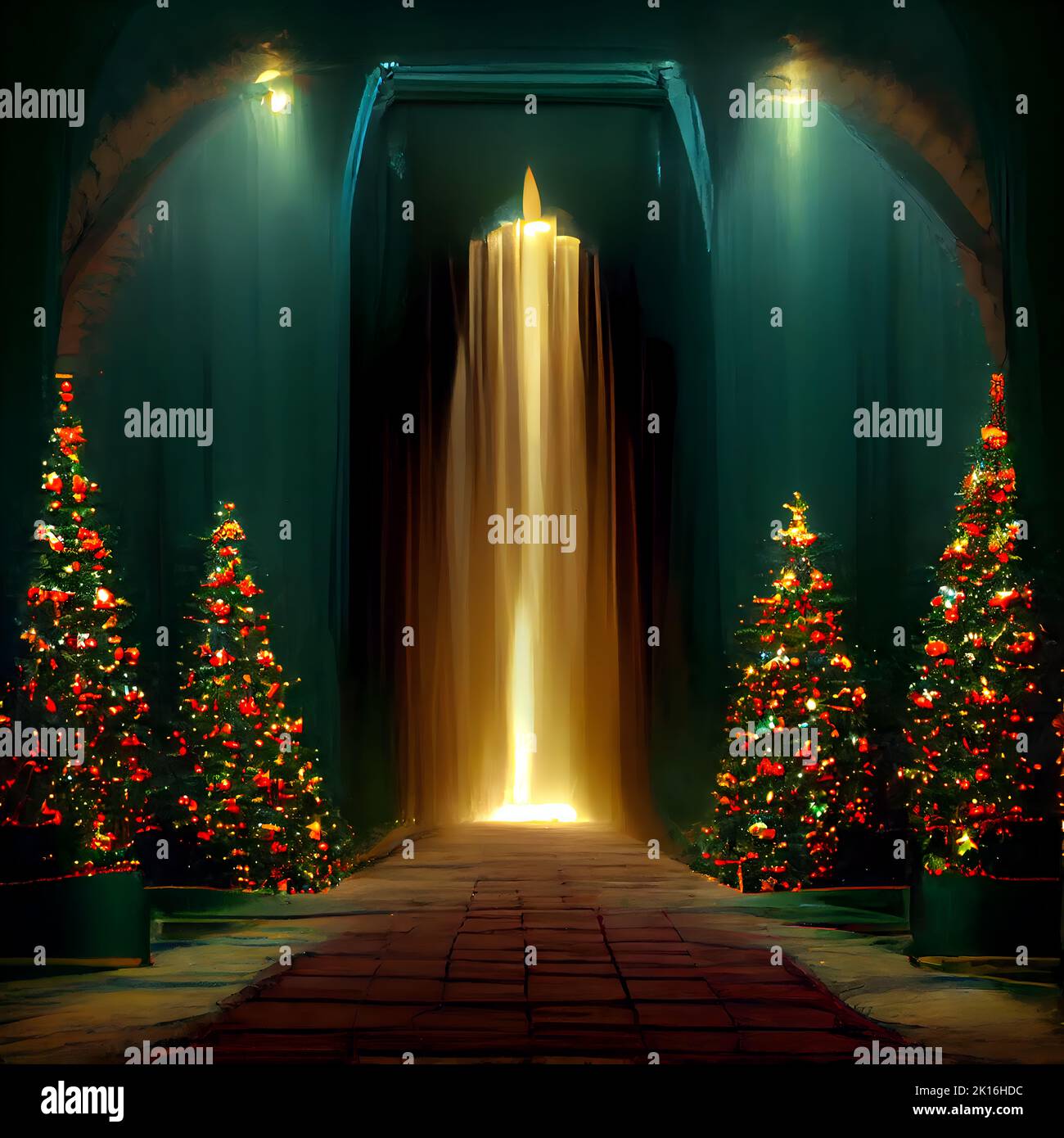 Santas gate hi-res stock photography and images - Alamy