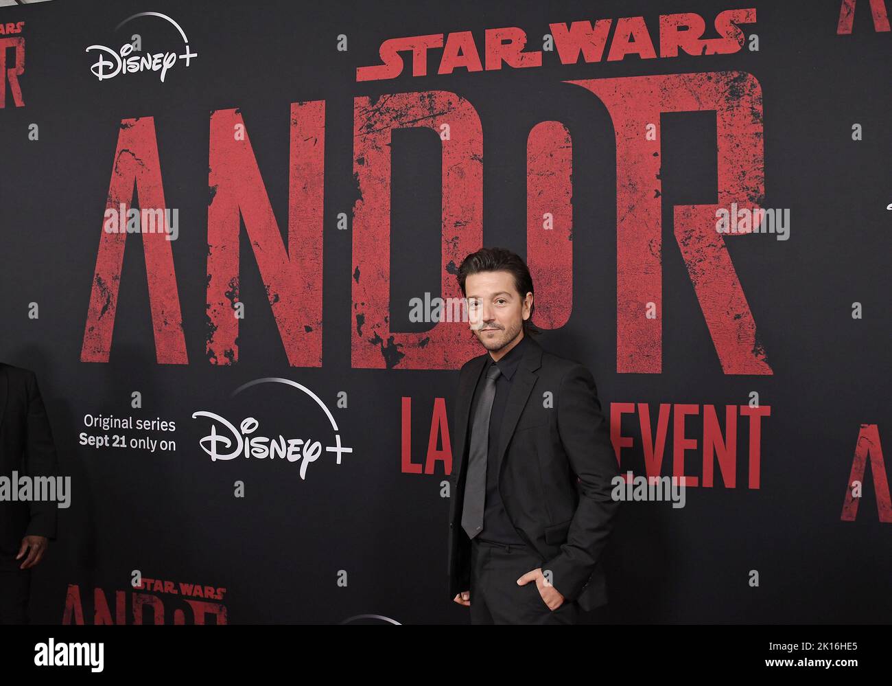 Los Angeles, USA. 15th Sep, 2022. Diego Luna arrives at the ANDOR ...