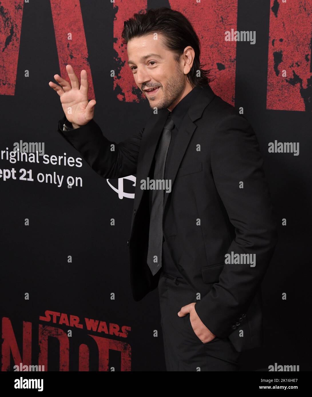 Los Angeles, USA. 15th Sep, 2022. Diego Luna arrives at the ANDOR ...